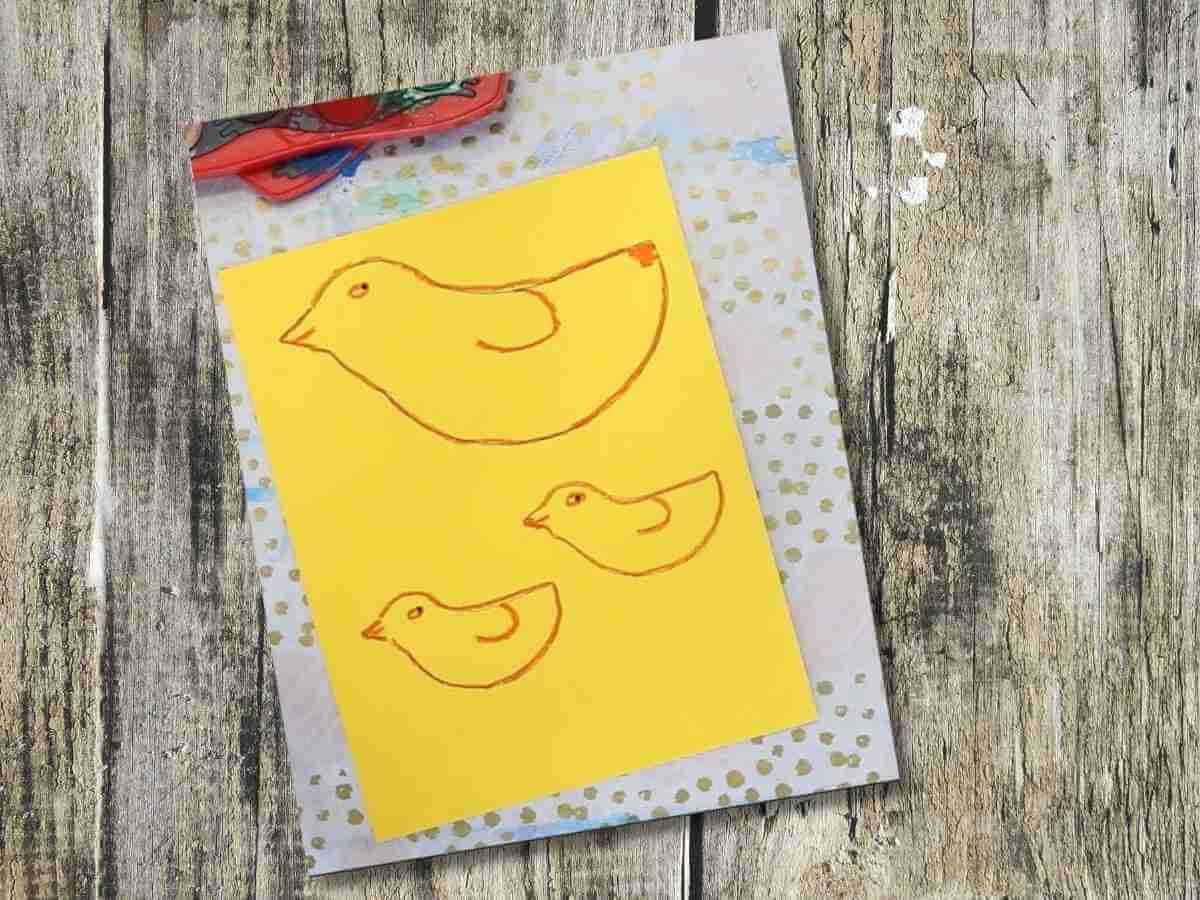 Draw and Paint Springtime Ducks for K-2nd Grade