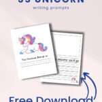 Engaging Unicorn Writing Prompts For Kids in 1st-3rd Grade