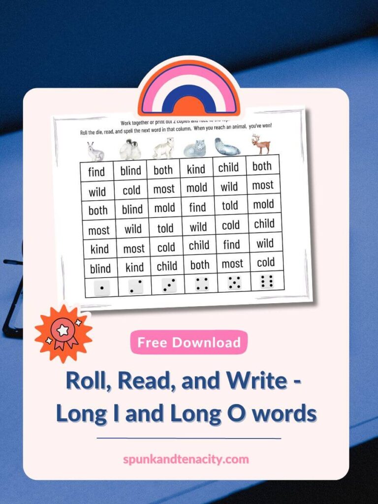 Giggly Spelling Game Fun: Free Long I and Long O Download