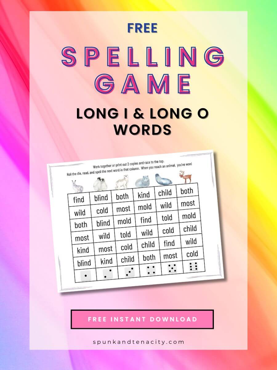 Giggly Spelling Game Fun: Free Long I and Long O Download
