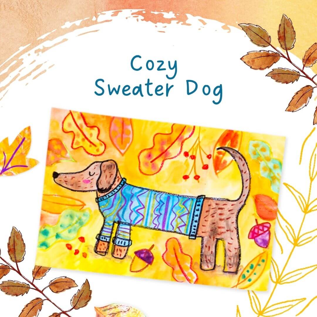 Fun Fall Art Project for Kids - Free Lessons In Beta Mode