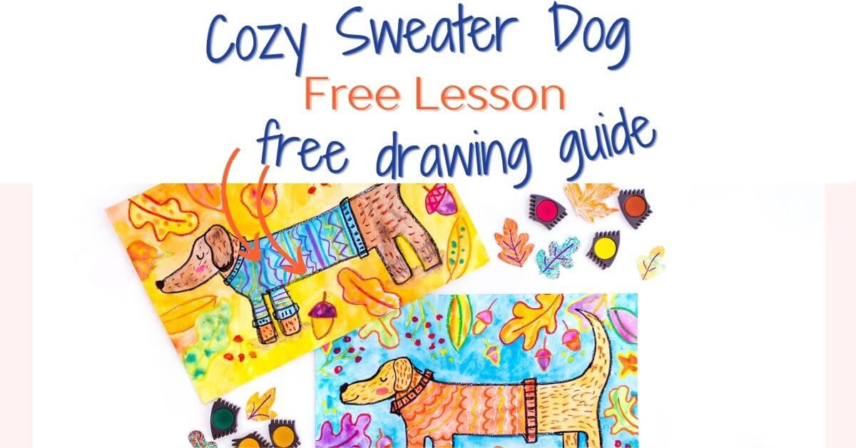 Fun Fall Art Project for Kids - Free Lessons In Beta Mode